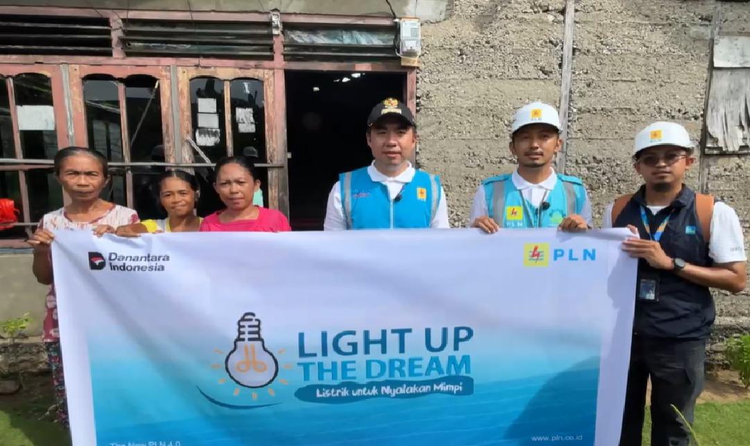 PLN UP3 Tahuna Nyalakan Harapan : 19 Keluarga Kurang Mampu di Pulau ...