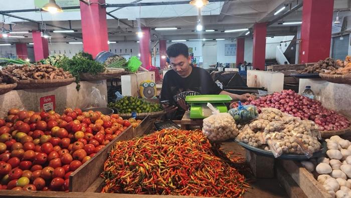 Update Daftar Harga Bahan Pokok di Pasar Bersehati Manado Sulut, Cabai Turun - Tribunmanado.co.id
