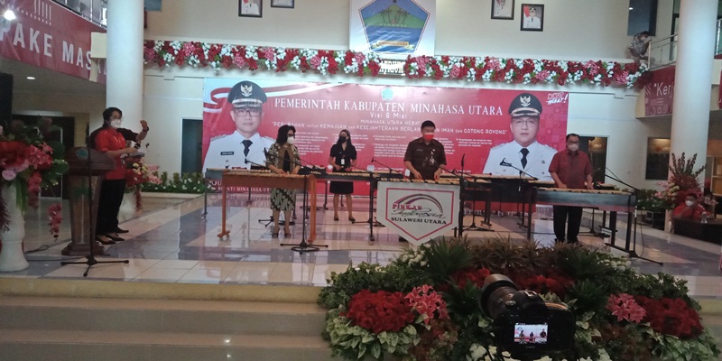 Festival Kolintang Minut Hebat, Milenial Kuasai Panggung Kolintang ...