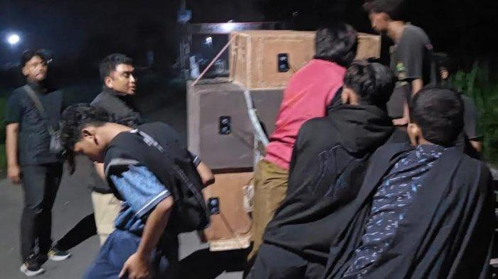 Polres Blitar Kota Sita Sound System yang Dipakai Untuk Ronda Sahur ...