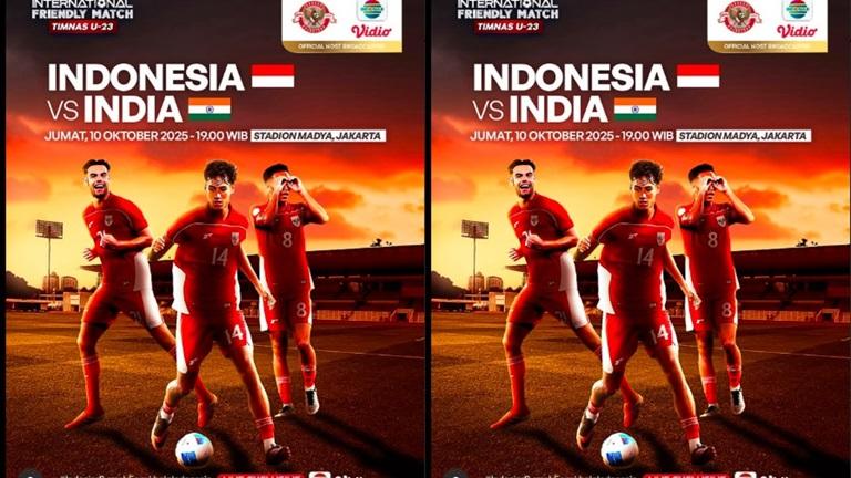 LIVE Indosiar Gratis! Cara Nonton Live Streaming Timnas U23 Indonesia vs India Friendly Match ...