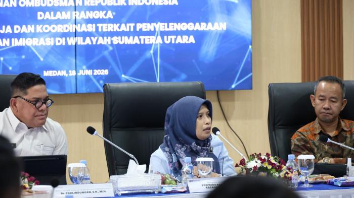 Diskusi Dengan Ombudsman RI, Imigrasi Sumut Kedepankan Semangat ...