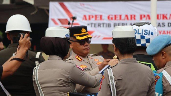Polrestabes Medan Gelar Pasukan Operasi Patuh Toba 2025 - Tribun-medan.com