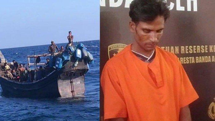 Terungkap Modal Muhammad Amin, Pelaku Penyelundup Rohingya ke Aceh ...