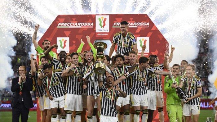JUVENTUS Juara Coppa Italia 2023-2024 Bekuk Atalanta, Massimiliano ...