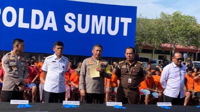 Selama 2023, Polda Sumut Ungkap 1,1 Ton Sabu dan Tangkap 5320 Pengedar ...