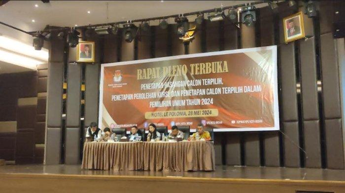 Sah, KPU Medan Tetapkan 50 Anggota DPRD Medan Periode 2024-2029, Berikut Daftar Namanya - Tribun ...