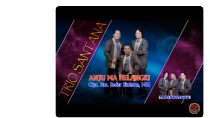 Lirik Lagu Batak Anju Ma Helangki yang Dipopulerkan Trio Santana - Tribun-medan.com