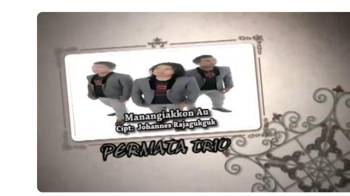 Chord dan Lirik Lagu Batak Manangiakkon Au, Dipopulerkan Permata Trio - Tribun-medan.com