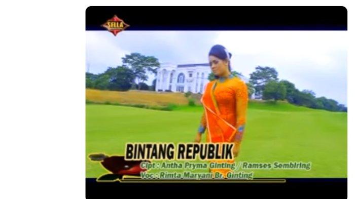 Lirik Lagu Karo Bintang Republik yang Dipopulerkan Rimta Mariani Br ...