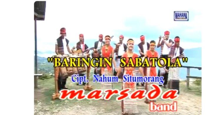 Lirik Lagu Batak Baringin Sabatola, Dipopulerkan Marsada Band - Tribun ...