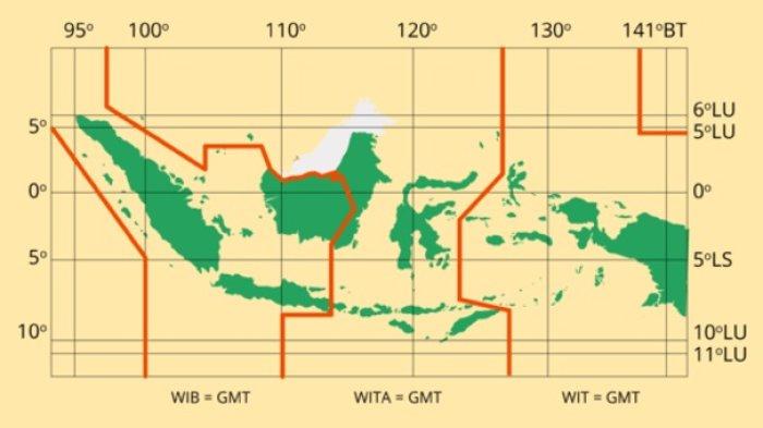 Materi Belajar Geografi : Letak Astronomis di Indonesia - Tribun-medan.com