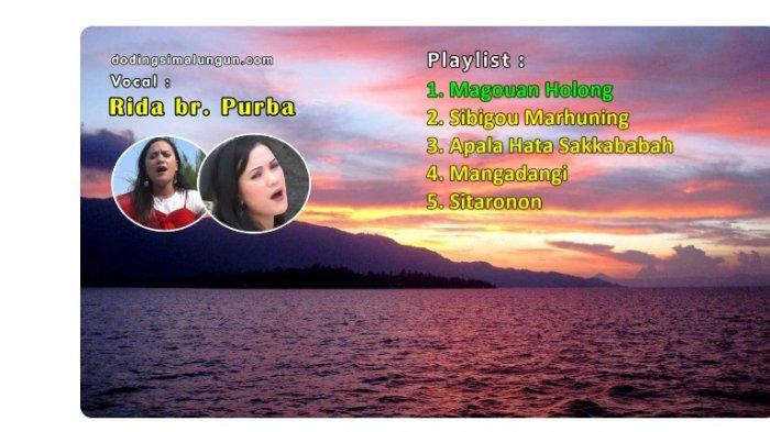 Lirik Lagu Simalungun Magouan Holong, Dipopulerkan Rida Purba - Tribun-medan.com