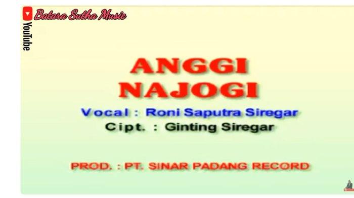 Lirik Lagu Tapsel Anggi Najogi, Dipopulerkan Roni Saputra Siregar ...
