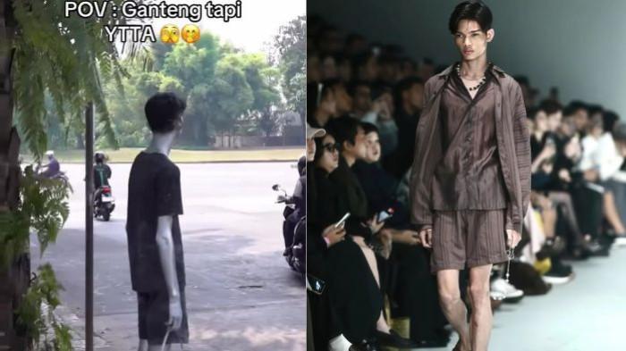 SOSOK Michael Octavian, Dulu Manusia Silver, Kini Jadi Model ...