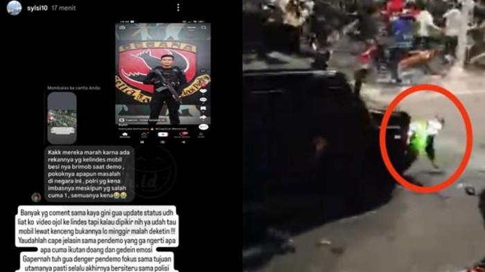 VIRAL Diduga Istri Polisi Salahkan Driver Ojol Affan Dilindas Rantis Brimob: Bukannya Lo Minggir ...