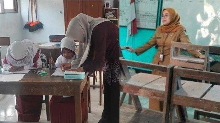 POTRET SD di Daerah Kekurangan Murid, MPLS Diikuti 1 Siswa Hingga Guru Tawarkan Seragam Gratis ...