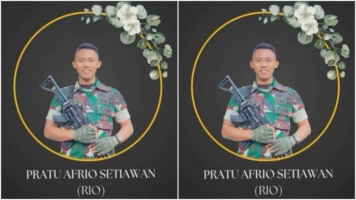 SEBELUM Meninggal Pratu Afrio Setiawan Sempat VC dengan Dita, Kekasih ...