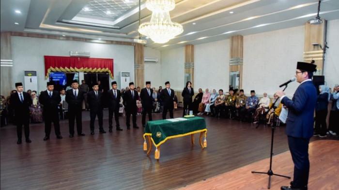 Berikut Daftar 9 Pejabat Eselon II Pemko Medan yang Baru Dilantik Wali Kota Medan Rico Waas ...