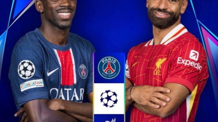 LIVE SCORE Link Live Streaming PSG vs Liverpool Sedang Berlangsung ...