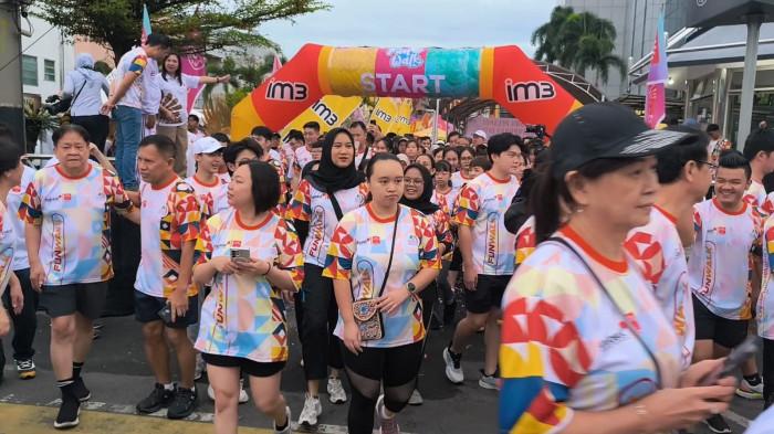 4.000 Warga Medan Semangat Ikuti Fun Walk Pelangi 2025, Galang Dana ...