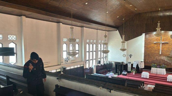 7 Gereja di Medan Disterilisasi Tim Gegana Polda Sumut untuk Pengamanan Jumat Agung dan Paskah ...