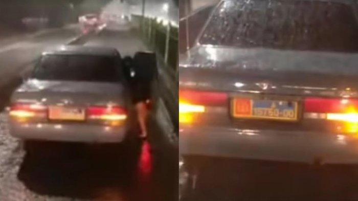 Viral Mobil Berpelat TNI AL Masuk Jalur Busway, Mogok di Tengah Jalan ...