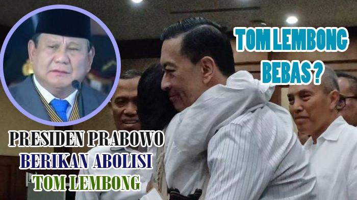 DPR Setujui Permintaan Presiden Prabowo, Abolisi Tom Lembong dan Amnesti Hasto Kristiyanto ...