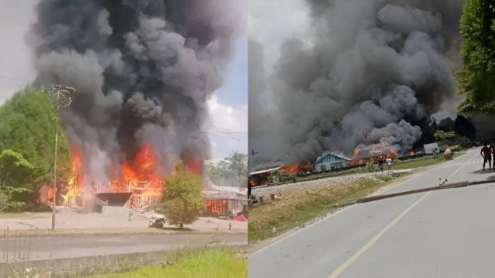 Kerusuhan Elelim Telan Korban Jiwa, Ayah dan Anak Dibakar Hidup-hidup ...