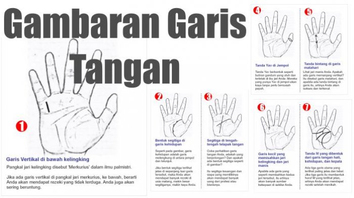 Palmistri, Begini Gambaran Garis Tangan dan Artinya, Cek Milik Anda ...