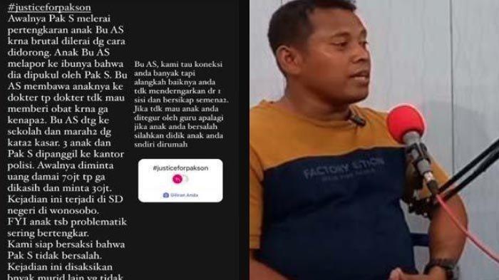 Kisah Marsono, Guru Dipolisikan Lerai Murid Berkelahi, Kena Diskon Uang ...