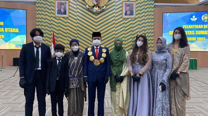 Muryanto Amin Resmi Dilantik Sebagai Rektor USU, Sang Anak Ungkap ...