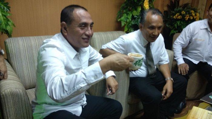 Nikmati Kopi Medan di Gerai Milik Johny Pardede, Edy Rahmayadi: Saya ...