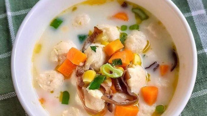 Resep Sup Banjar dengan Bakso Mutiara, Rasanya Gurih dan Menggoda ...