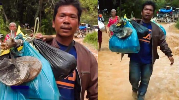 KISAH Pria Asal Karo Getarkan Hati: Rela Berjalan 117 KM ke Sibolga ...