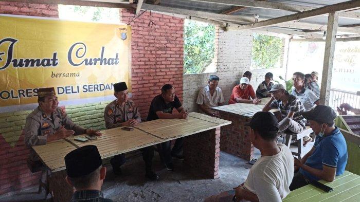 Polresta Deli Serdang Tampung Keluhan Warga Melalui Jumat Curhat - Tribun-medan.com