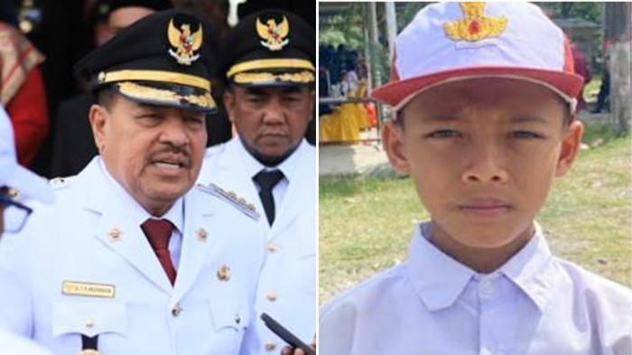 SOSOK Julian Saputra Bocah SD di Aceh yang Panjat Tiang Bendera Dipuji Bupati, Minta Jadi TNI ...
