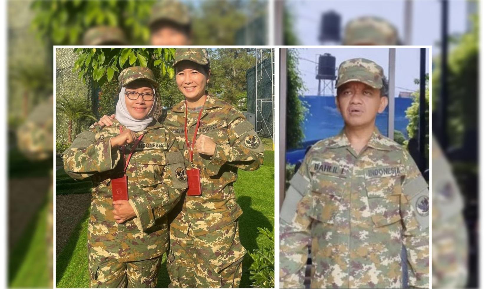 POTRET Bahlil dan Veronica Tan 'Digembleng' Prabowo Subianto di Akmil ...