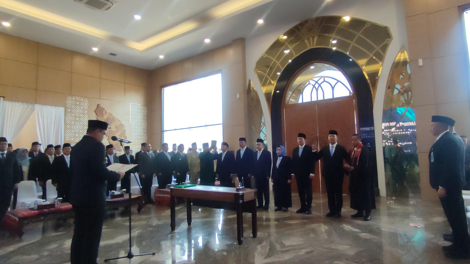 DAFTAR Lengkap 6 Nama dan Jabatan Eselon II yang Dilantik Gubsu Bobby ...