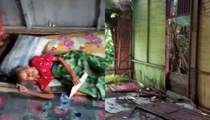 KISAH Nenek Zaimah Lumpuh dan Hidup di Rumah Reyot, Ditinggalkan ...