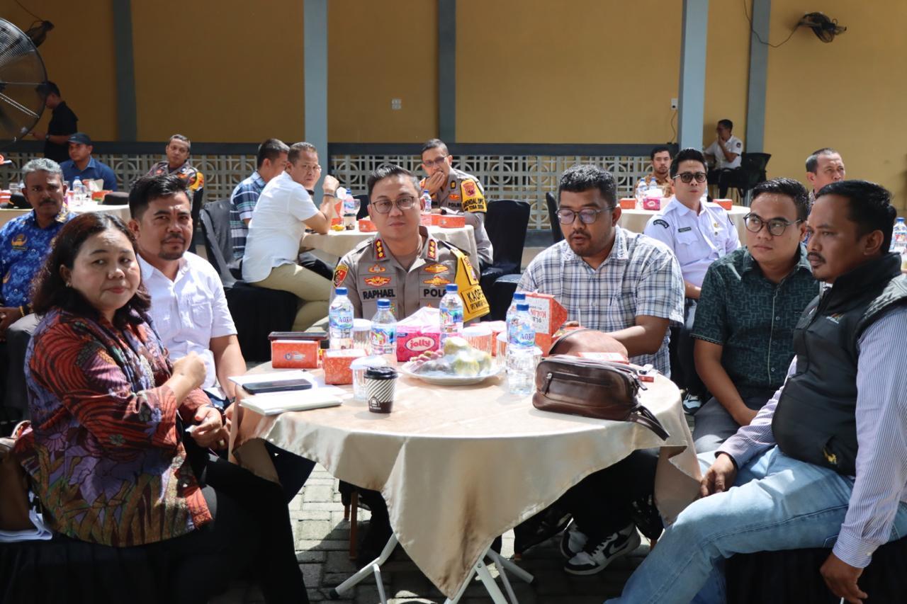 Kapolresta Deliserdang Hadiri Coffee Morning Sosialisasi Peraturan KPU dan Kampanye Pilkada 2024 ...