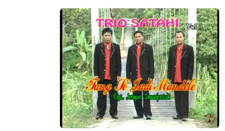 Lirik Lagu Batak Tung So Jadi Mandele yang Dipopulerkan oleh Trio Satahi - Tribun-medan.com
