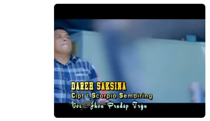 Lirik Lagu Karo Dareh Saksina Dipopulerkan oleh Jhon Pradep Tarigan ...