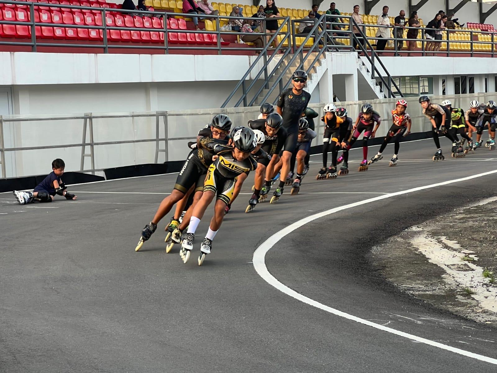 Atlet Sepatu Roda Medan Latihan Secara Intensif Menatap Kejuaraan Open ...