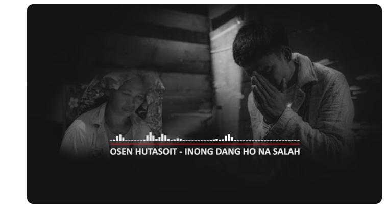 Lirik Lagu Batak Inong Dang Ho Na Sala yang Dipopulerkan oleh Osen ...