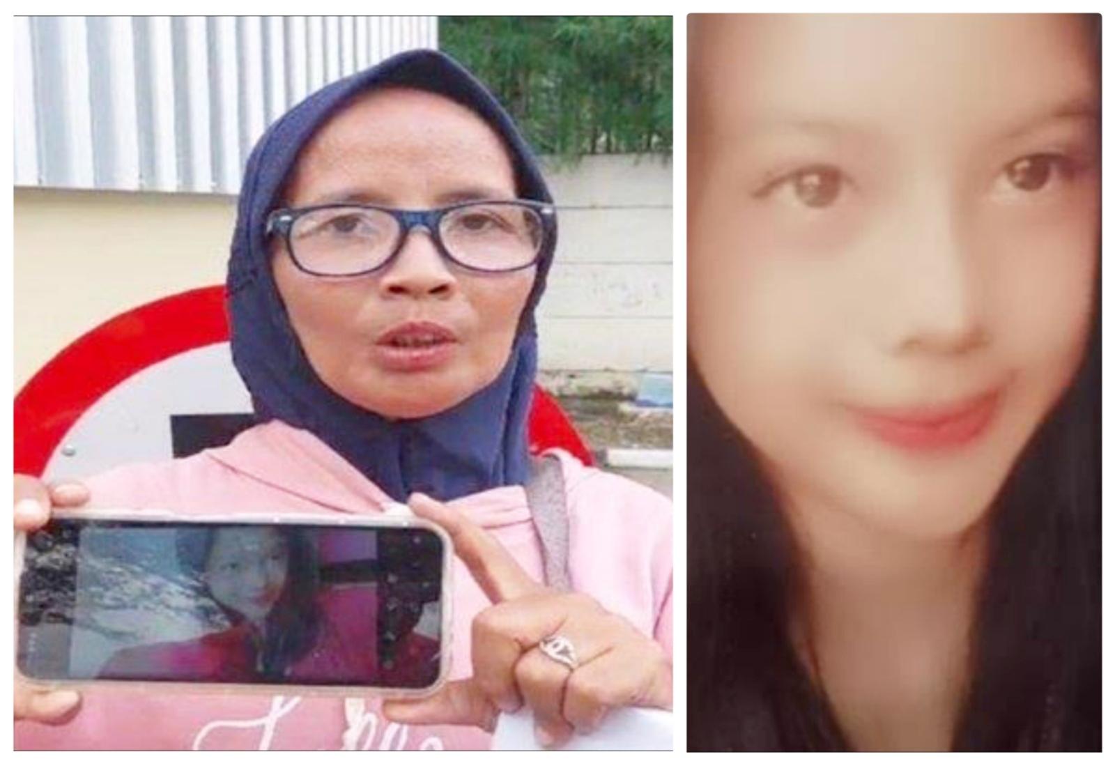 GETIR Cemas Leni Marlina, Pegangi Foto Putrinya yang Masih SMP, Zahwa Cahya Lestari Mendadak ...