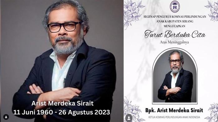 PROFIL Arist Merdeka Sirait Tutup Usia 63 Tahun, Lebih 30 Tahun ...