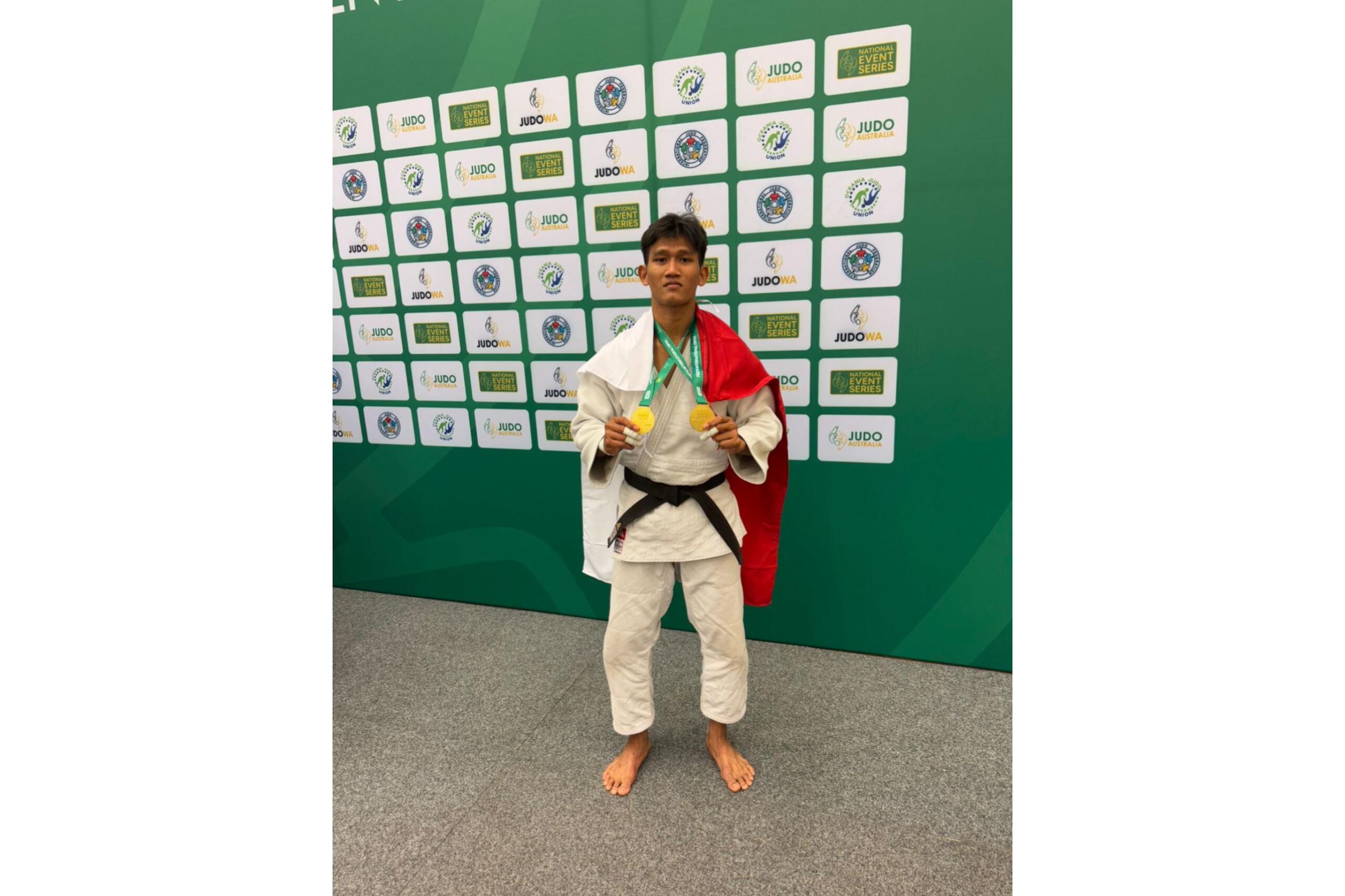 Pejudo Sumut Winner Panggabean Sumbang Medali Emas untuk Indonesia pada ...