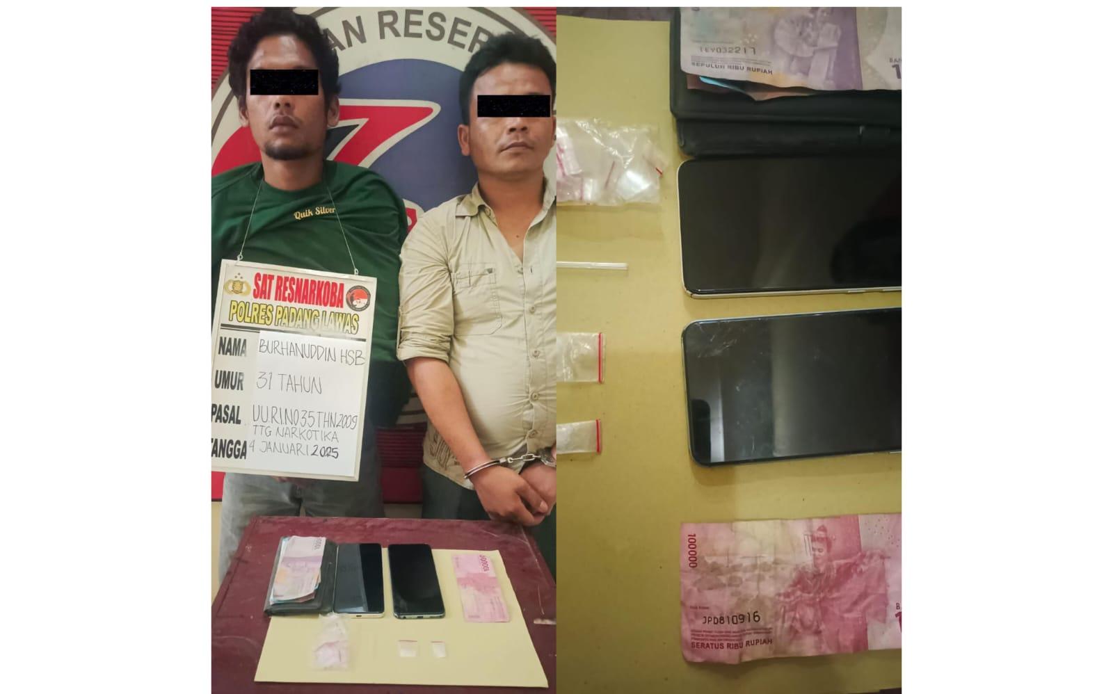 Awal Tahun Gempar, Satresnarkoba Polres Palas Bongkar Jaringan Sabu, 2 Tersangka Dibekuk ...