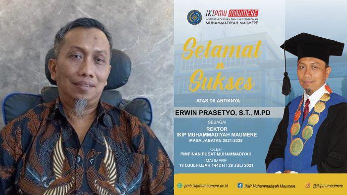 Sosok Erwin Prasetyo, Rektor Universitas Muhammadiyah Maumere yang Ringankan Beban Mahasiswa ...
